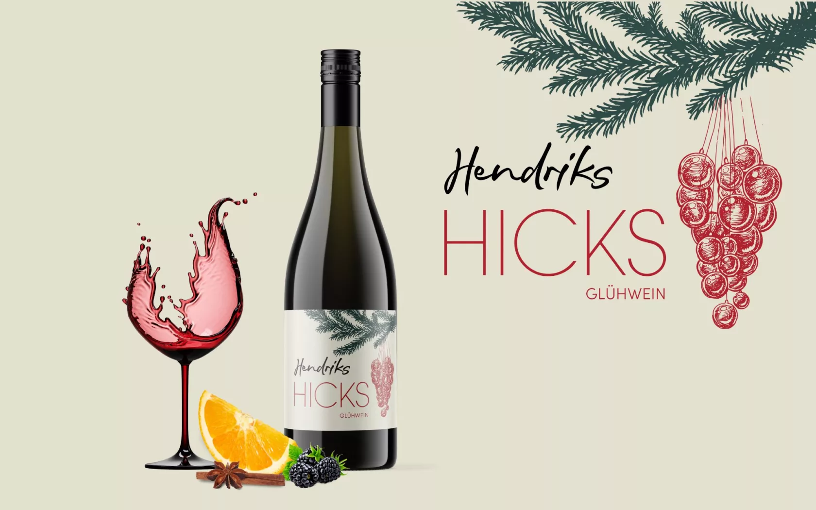 HICKS Glühwein - kgm markenkommunikation